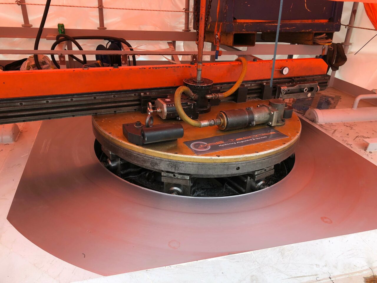 On-site machining | Mas Technics