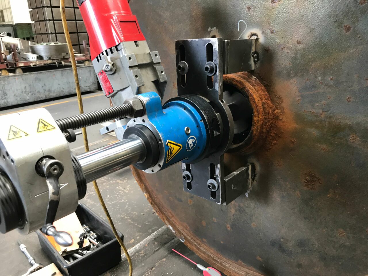 On-site machining | Mas Technics